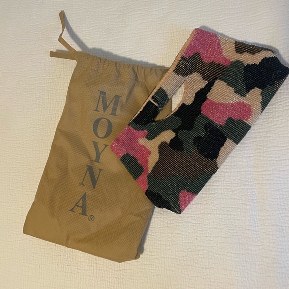 Moyna | Bags | Moyna Beaded Camo Bag | Poshmark